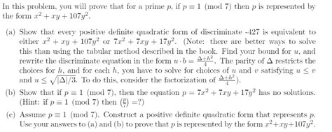 In This Problem You Will Prove That For A Prime P Chegg Com