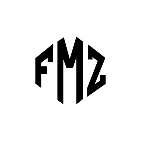 Fmz Letter Logo Design With Polygon Shape Fmz Polygon And Cube Shape Logo Design Fmz Hexagon