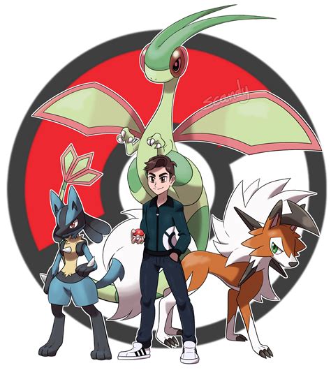 Pokemon Lucario Trainer