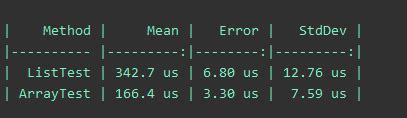 Net Is It Better To Call ToList Or ToArray In LINQ Queries Stack Overflow