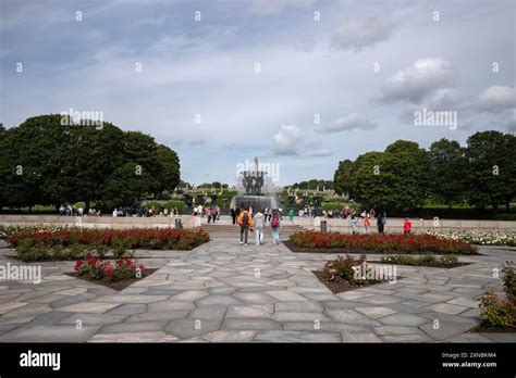 Sculpture Park By Gustav Vigeland Inside The Frogner Park Oslo Capital Of Norway Scandinavia
