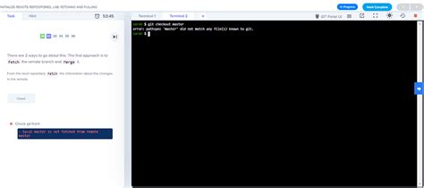 initialize remote repositories lab fetching and pulling git for