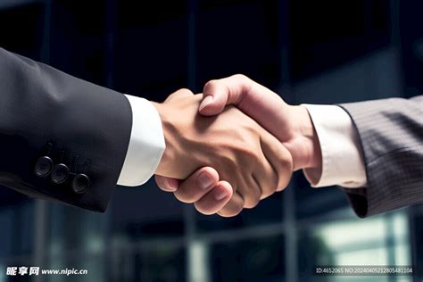 握手达成协议 摄影图 生活素材 生活百科 摄影图库 昵图网