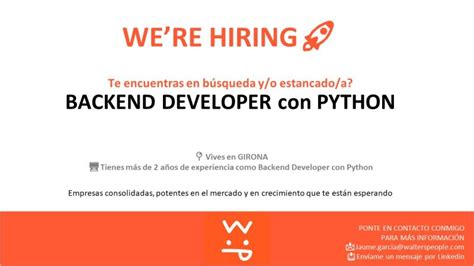Jaume García Olivé On Linkedin Python Girona