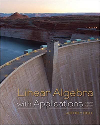 Linear Algebra With Application 2nd Edition Twin Sea Star