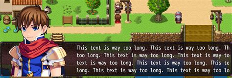 MZ Text In Messagebox Problem With Message Core VisuStella MZ And Galv MZ Message Bust RPG