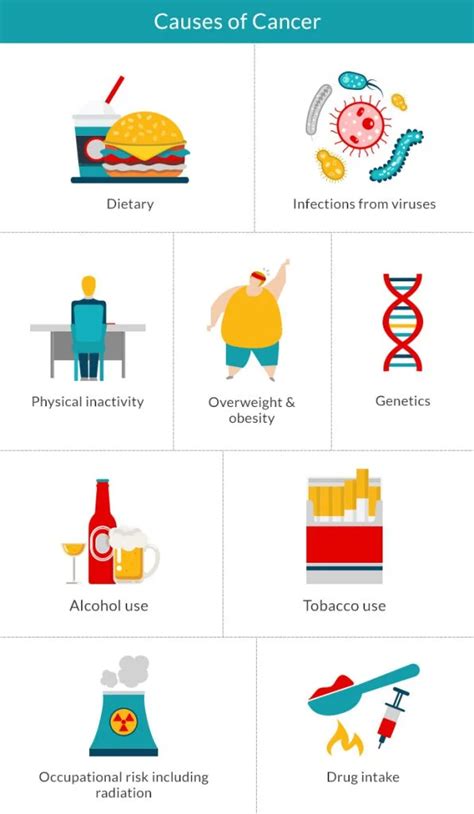 Causes Of Cancer Risk Factors Influencing Chronic Inflammation In