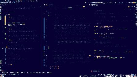 Programming Console With Dark Background Coding Vector Image