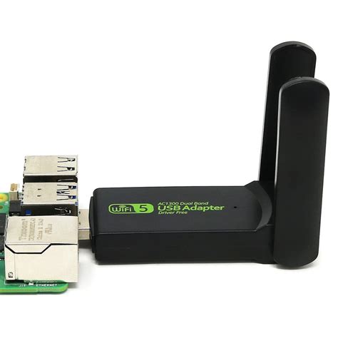 dual band usb wifi adapter for raspberry pi 5ghz 2 4ghz mt7612u the
