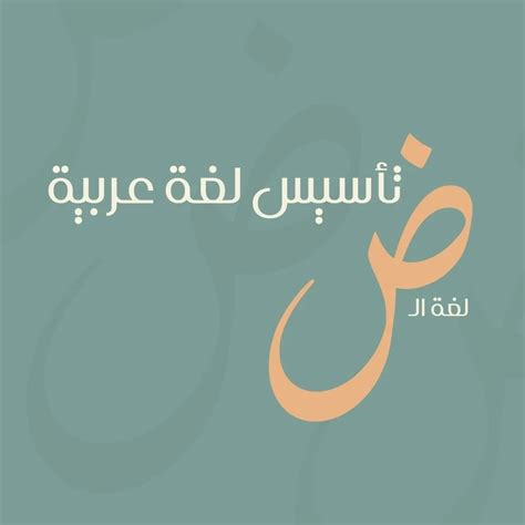 تأسيس لغة عربيةےے