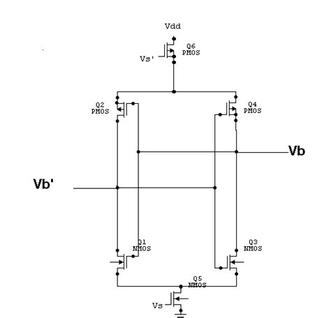 Schematic Circuit Diagram Of Differential Sense Amplifier Net List For Download Scientific