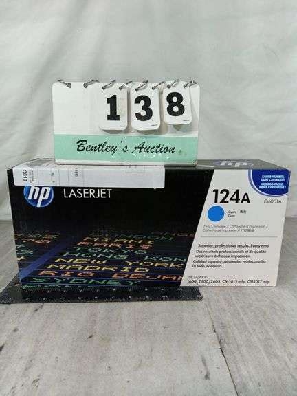 Hp Laserjet 124a Toner Cartridge Cyan Bentley And Associates Llc