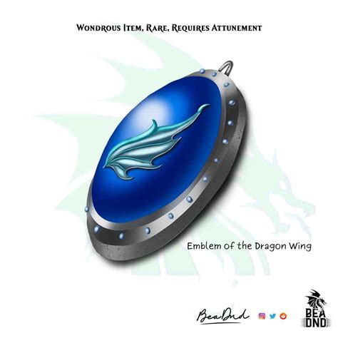 Emblem Of The Dragon Wing Rbeadnd