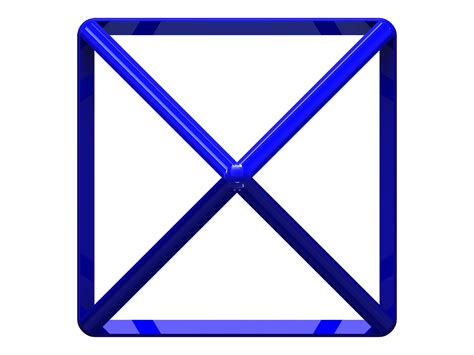 Wireframe Shape Octahedron 3d Model By Mranycad
