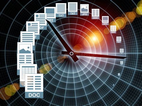 Document Processing Stock Illustration Illustration Of Code 21934545