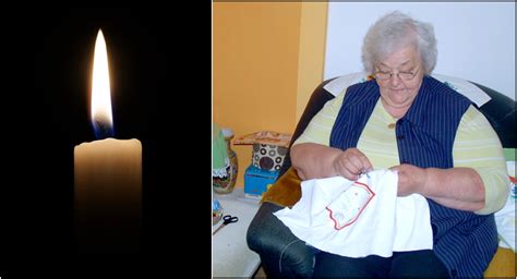 Preminula Marija Cenko Žena Kojoj Su Obitelj I Rukotvorstvo Bili Blago