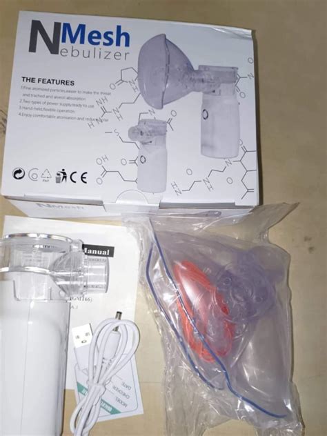 Mesh Nebulizer NMesh Health Nutrition Medical Supplies Tools On Carousell