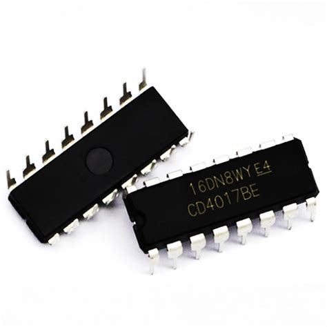 Ic Số 4017 Chân Cắm Cd4017be Cd4017 Giải Pháp Chung