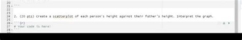 Solved RStudio File Edit Code View Plots Session Build Debug Chegg