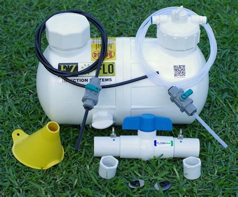 Ez Flo 6 7l Ezkit Fertiliser Injection System With Fill Cap And Drain Eco Edge Retic