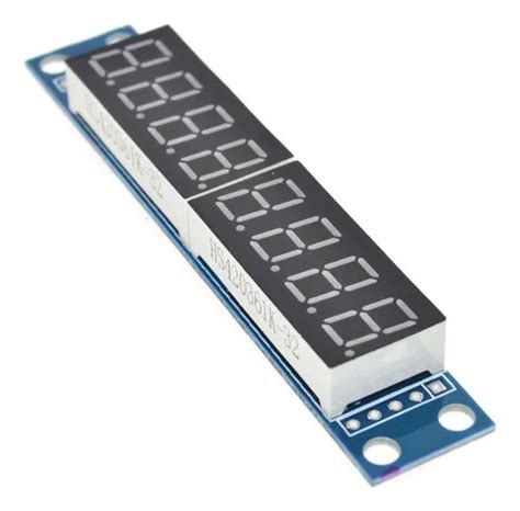 Módulo Display 8 Dígitos De 7 Segmentos Max7219 Para Arduino Mercadolivre
