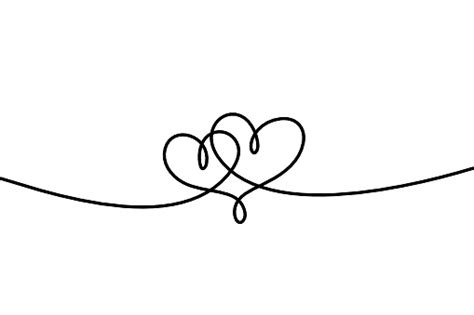 백면으로 흰색에 연속 선 그리기로 추상적 인 마음 기하 도형에 대한 스톡 벡터 아트 및 기타 이미지 기하 도형 낙서 드로잉 디스크 Istock