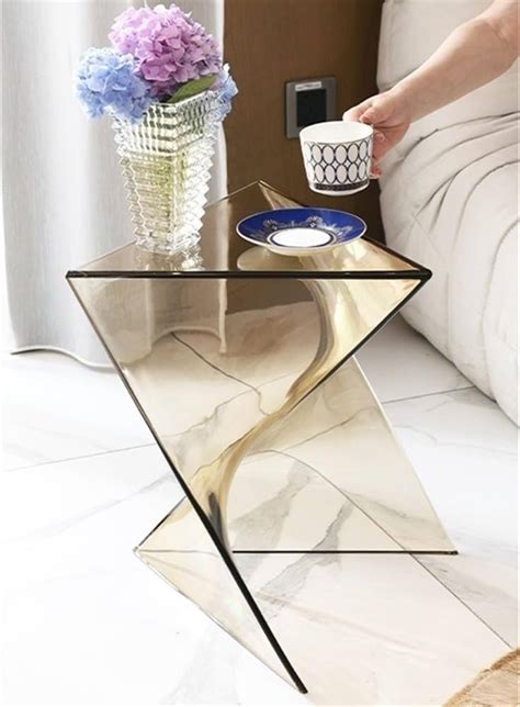 Artistic Acrylic Side Table Designs For Contemporary Spaces Yonohome