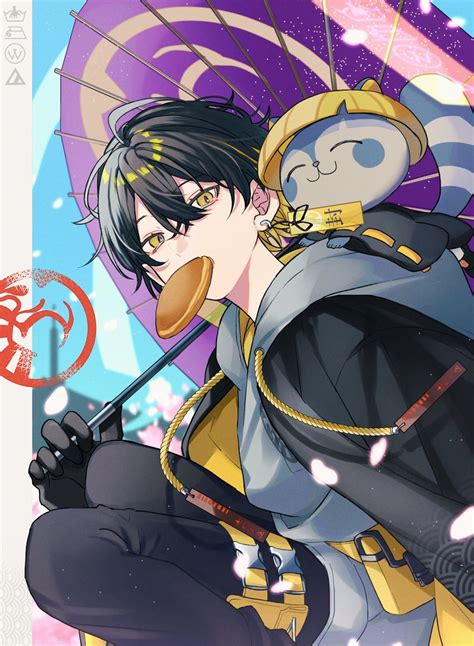 Yatogami Fuma Holostars Drawn By Junjam Danbooru