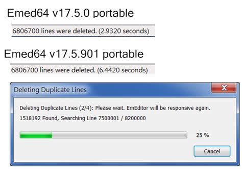 Delete Duplicate Lines Problems Emeditor Text Editor