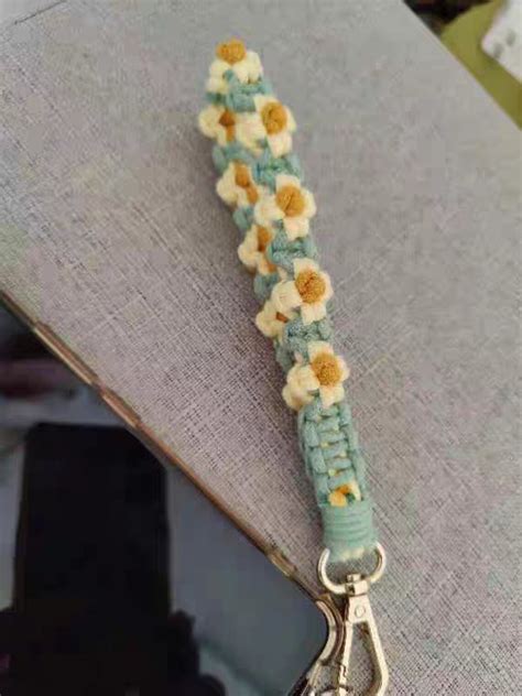 MACRAME PATTERN Macrame Keychain Boho Keychain Macrame Car Etsy