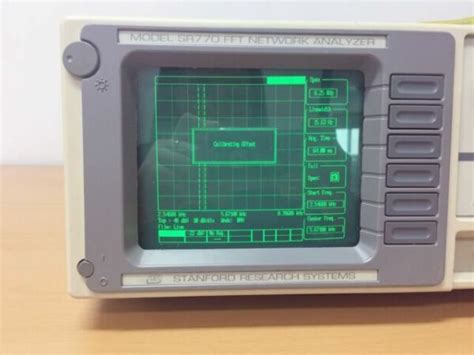 Stanford Research Systems Sr770 Fft Spectrum Analyzer Srs For Sale Online Ebay