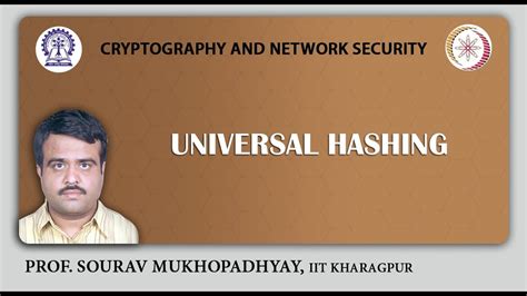 Universal Hashing Youtube