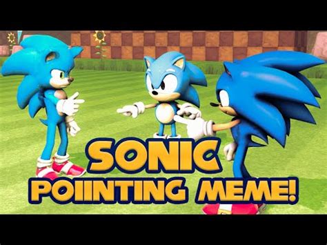 Sonic Pointing Meme Youtube