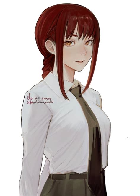 makima (chainsaw man) drawn by kamo_(kamonegioisi) | Danbooru