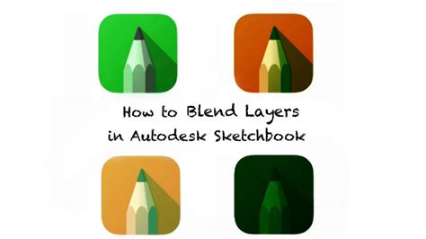 How To Blend Layers In Autodesk Sketchbook YouTube