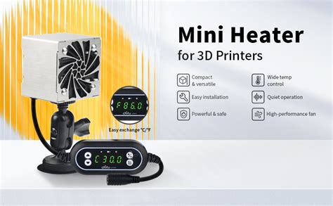 Chitu Systems Resin 3d Printer Mini Heater Versatile Temperature Controleasy Installationquiet