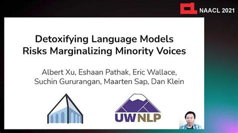 Underline Detoxifying Language Models Risks Marginalizing Minority Voices