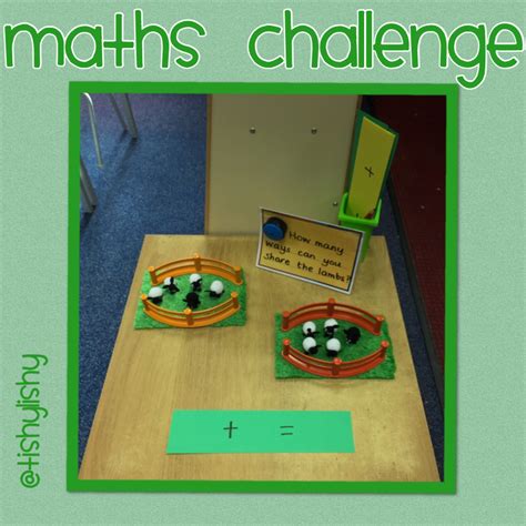 maths challenge exploring the concept of sharing includes