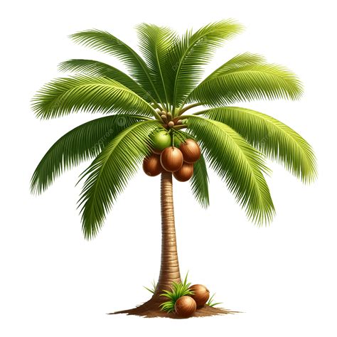 Dibujo Animado De árbol De Coco