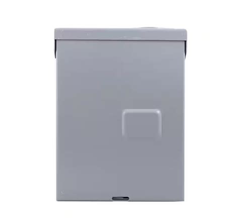 Ge 125 Amp 4 Space 8 Circuit Outdoor Main Lug Circuit Breaker Panel