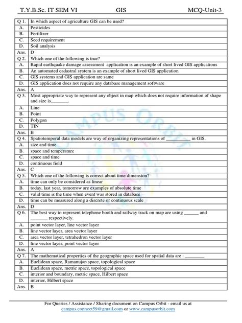 Mu Science Bscit Ty Bscit Sem 6 Usit604 2020 12 20 Mcq 3