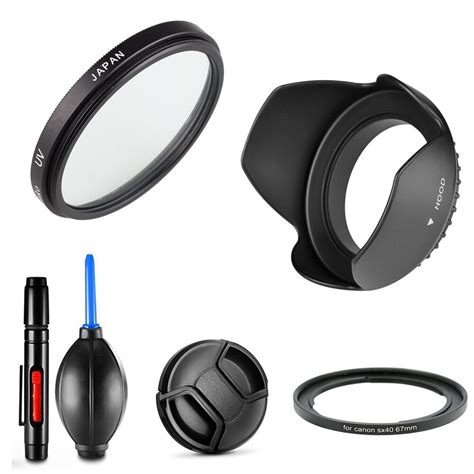 67mm Uv Filter En Zonnekap Cap Cleaning Pen Adapte Vicedeal