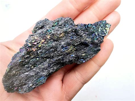 Silicon Carbide Cluster B 90g Hello Indigo Halo