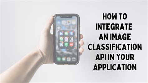 how to integrate an image classification api in your application