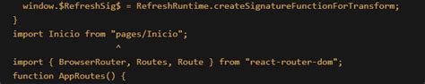Bug Erro Ao Importar Pagesinicio React Praticando React Com Js