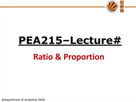Mastering Ratios And Proportions Essential Theories And Shortcut
