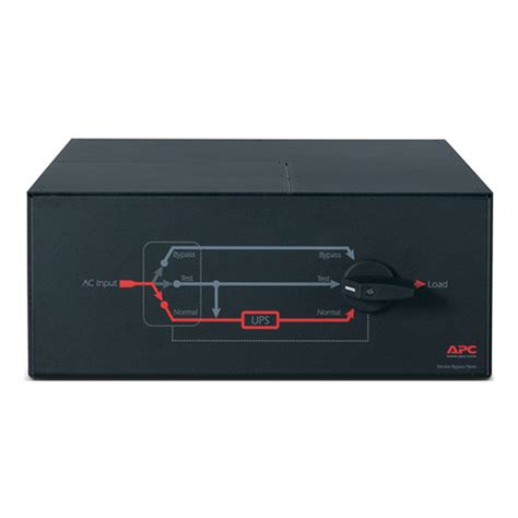 Apc Service Bypass Panel 200 208 240v 100a Mbb Hardwire Input 3 L6