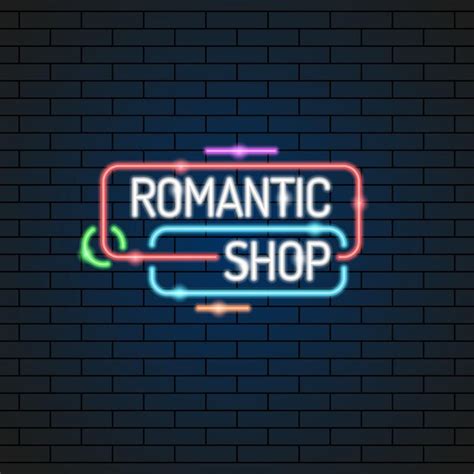 Abstrait Sex Love Shop Jouets Pour Adultes Néon Lampe électrique Fond