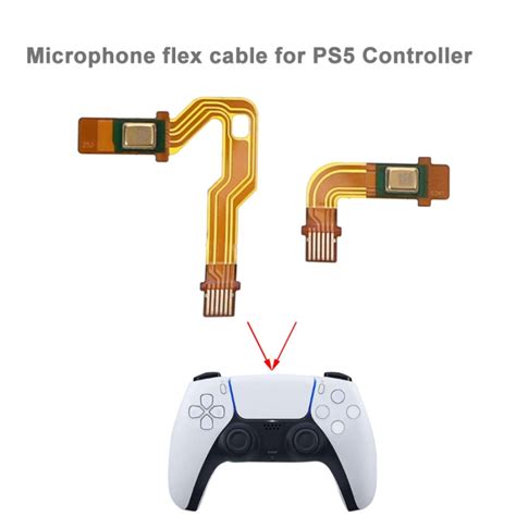 Ps5 Controller Microphone Flex Cable Repair Parts Long Omnidata