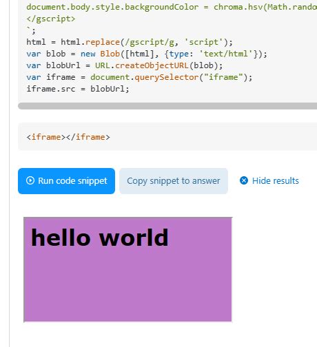 Javascript Workaround For Blob As Src To Iframe In Edge Stack Overflow